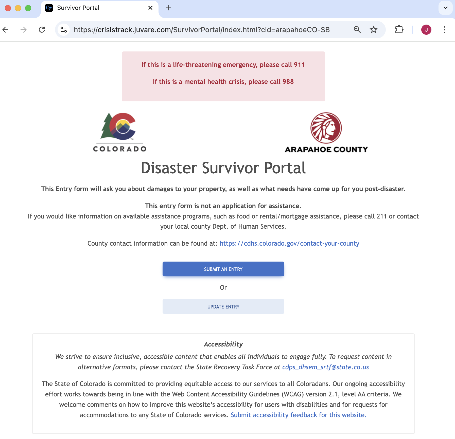 Crisis Track | Damage Assessment Software | Juvare